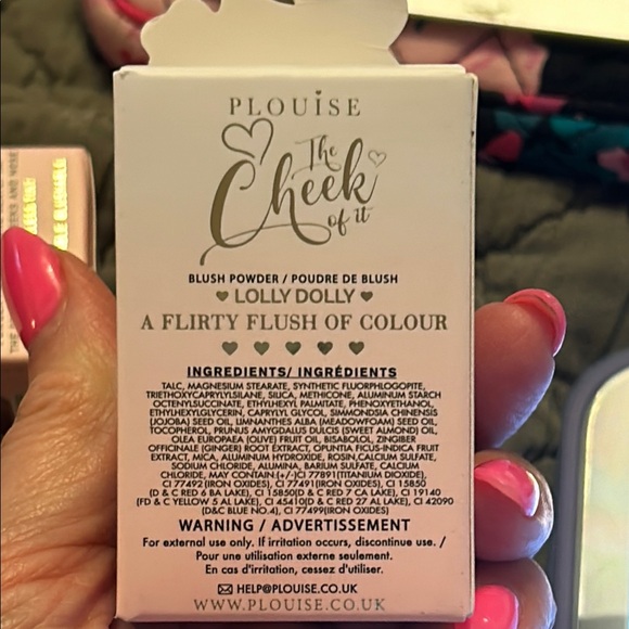 P.Louise | Makeup | Plouise Blush Powder For The Cheek Of Itassorted ...